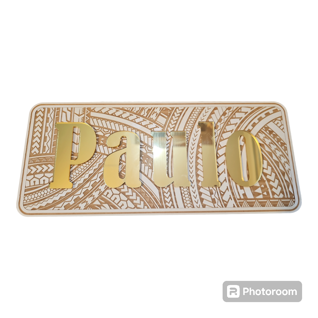 Pacifica Name Plates - Design 1 – CUSTOM Designz Workshop