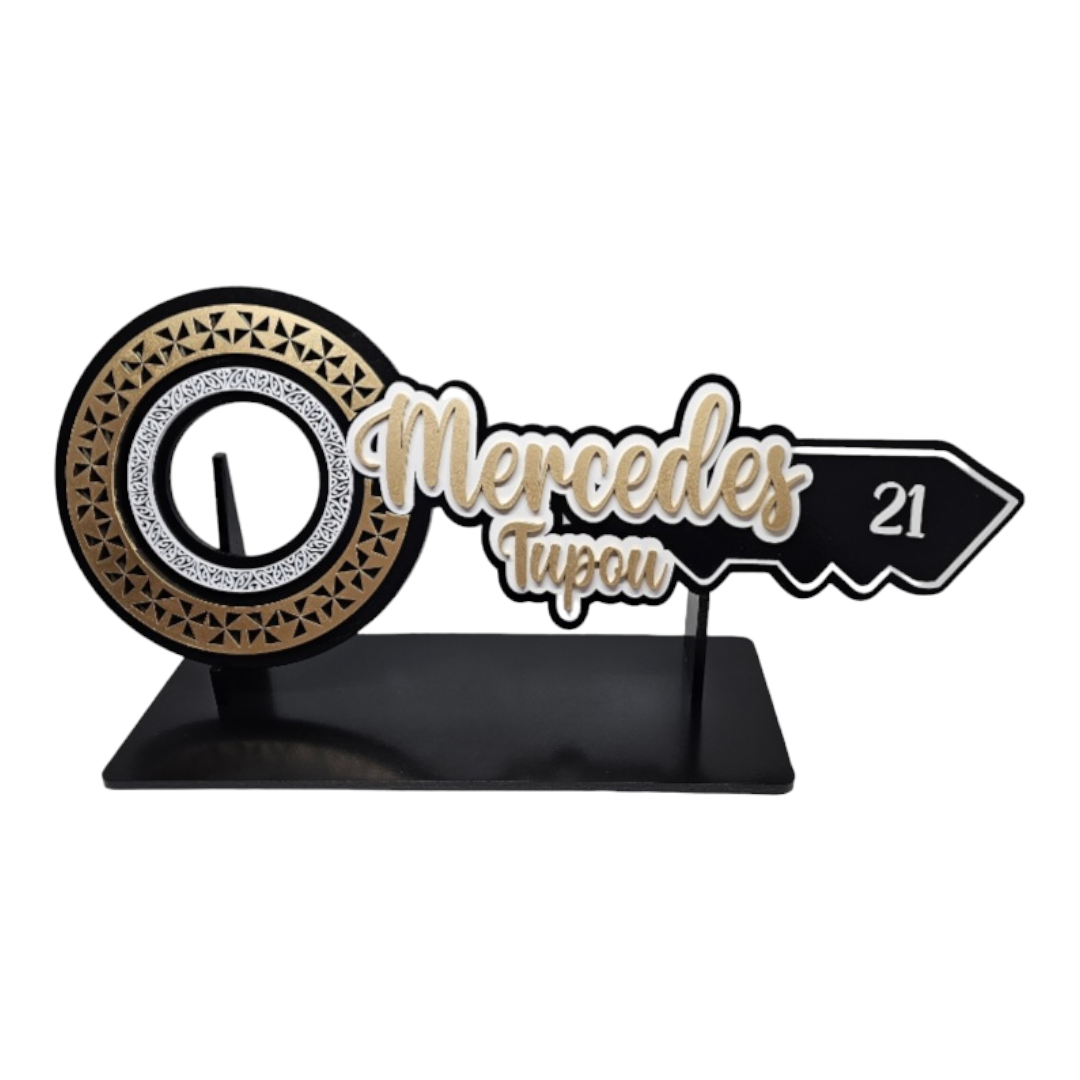Tongan & Maori patterned key – CUSTOM Designz Workshop