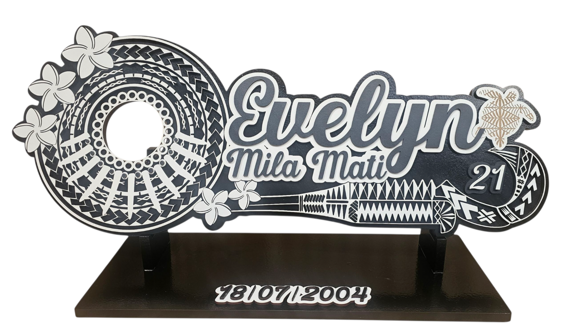 CDW285 - Nifo Oti & Ula Nifo Samoan Key - CUSTOM Designz Workshop